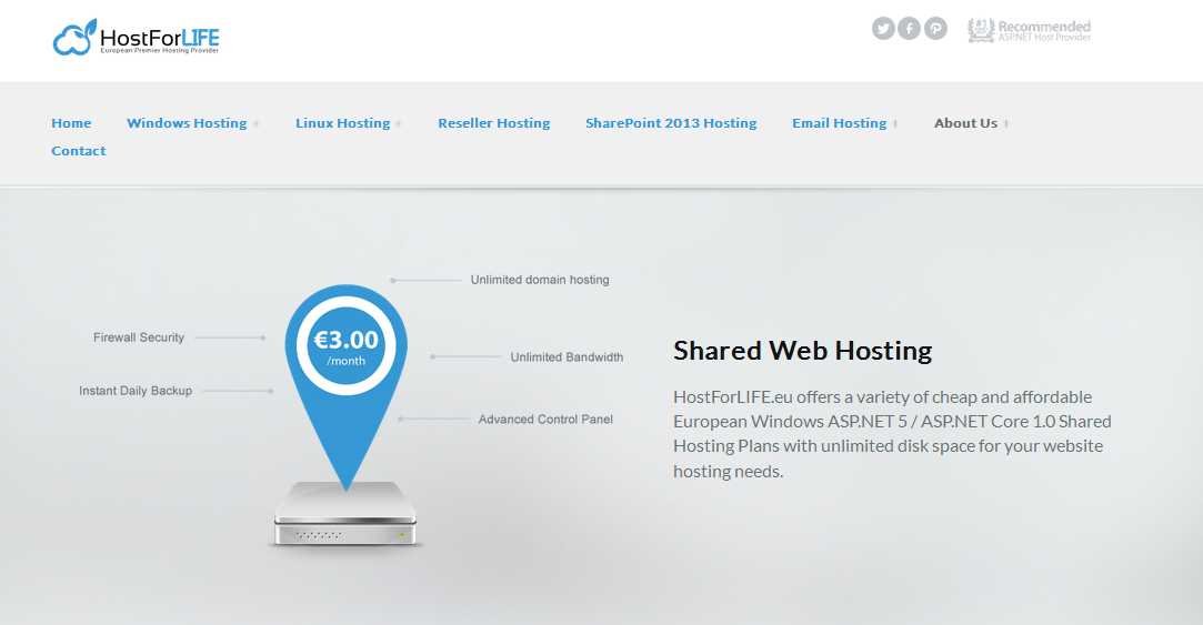 Compare The Best ASP.NET Core 1.0 Hosting in Europe | HostForLIFE.eu VS HostEurope.de ...